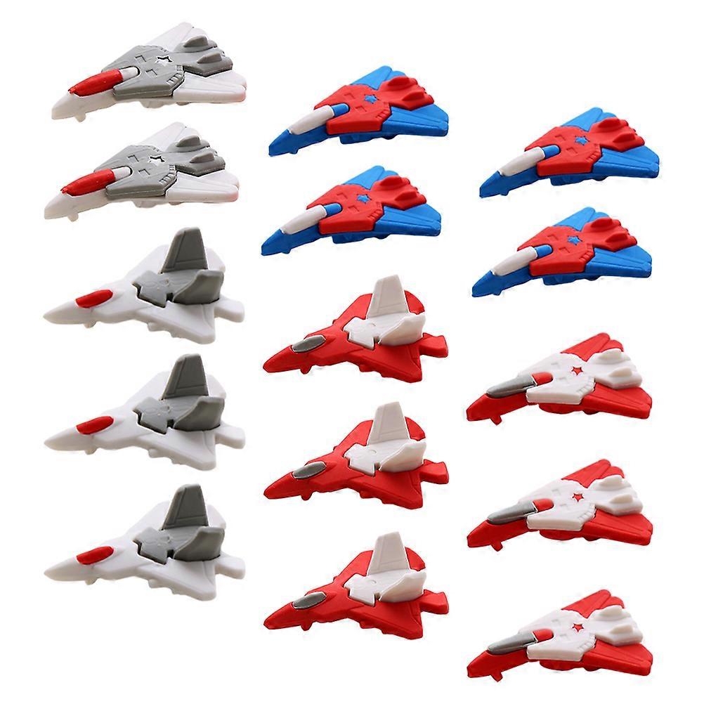 Small Erasers For Kids Mini Small Erasers Cartoon Design Plane Shaped ...