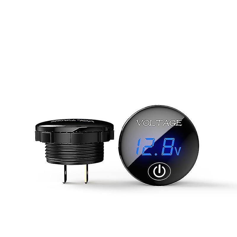 12v24v Led Digital Voltmeter, Waterproof 12v24v Dc Voltmeter Battery ...