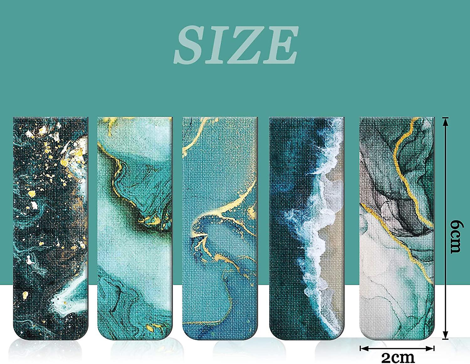 Magnetic Bookmarks Magnet Page Markers Assorted Book Markers Durable ...