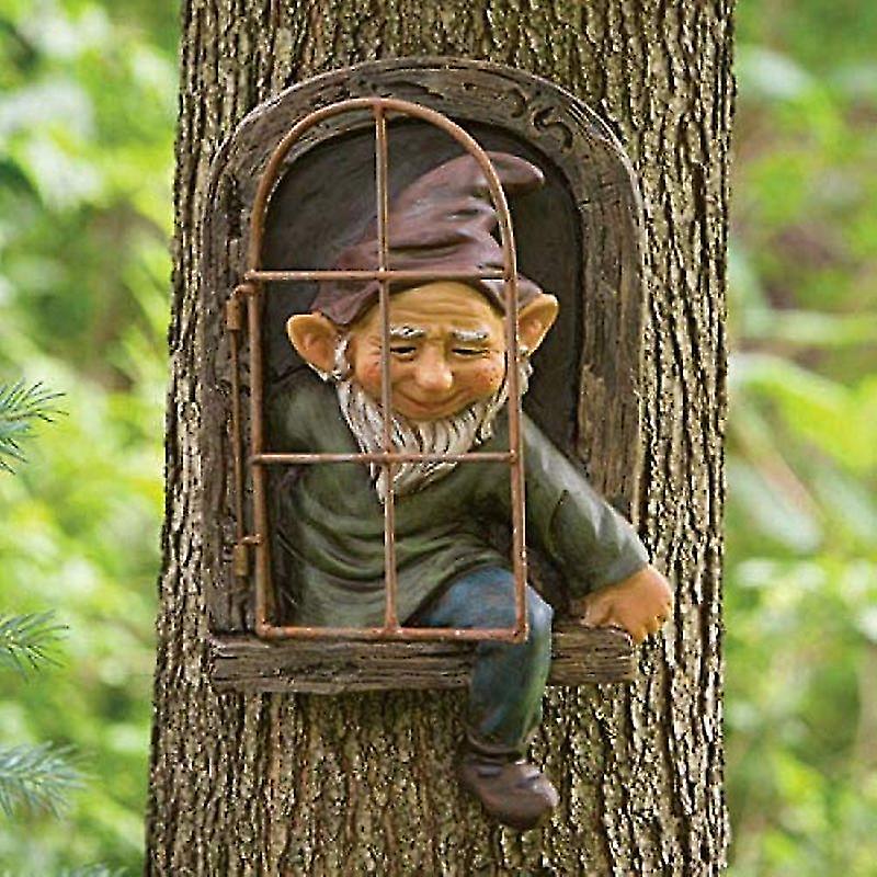 Whimsical Garden Ornaments&decoration -dwarf,mini Dwarf,tree Sculpture ...