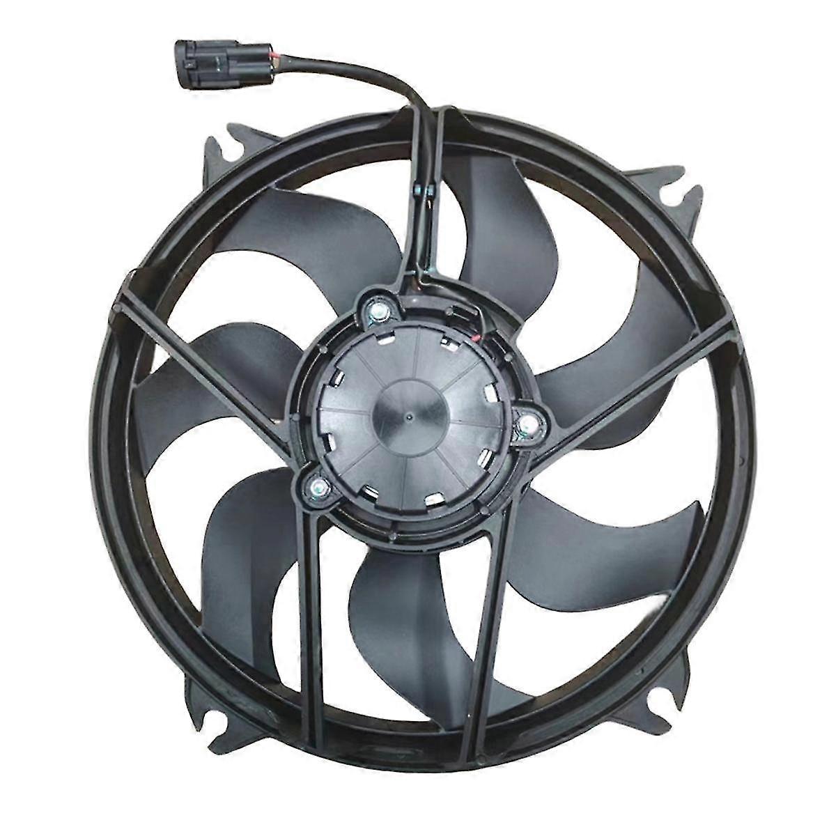 1253K2 Electric Cooling Radiator Fan Assembly Compatible With 307 C4 C5 ...