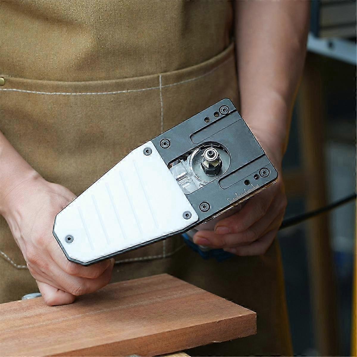 Trimming Machine Balance Plate Arc R-Angle Chamfer Balanced Base Plate ...