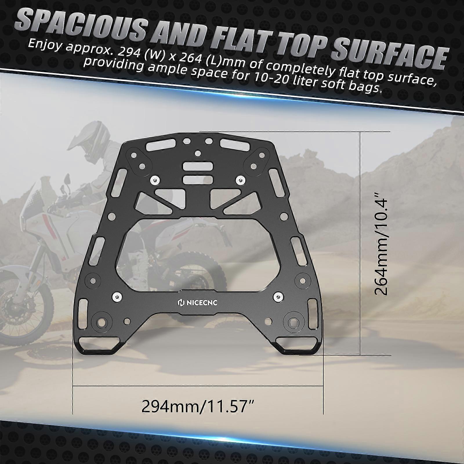 Motorcycle Rear Luggage Rack Cargo Support Top Case Bracket For Ducati ...