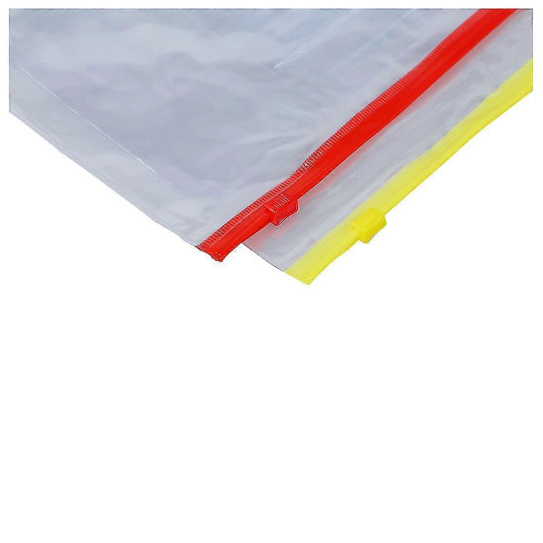 20PCS Plastic Slider Zip Lock Bags Files Holder for A5 Paper | Fruugo UK