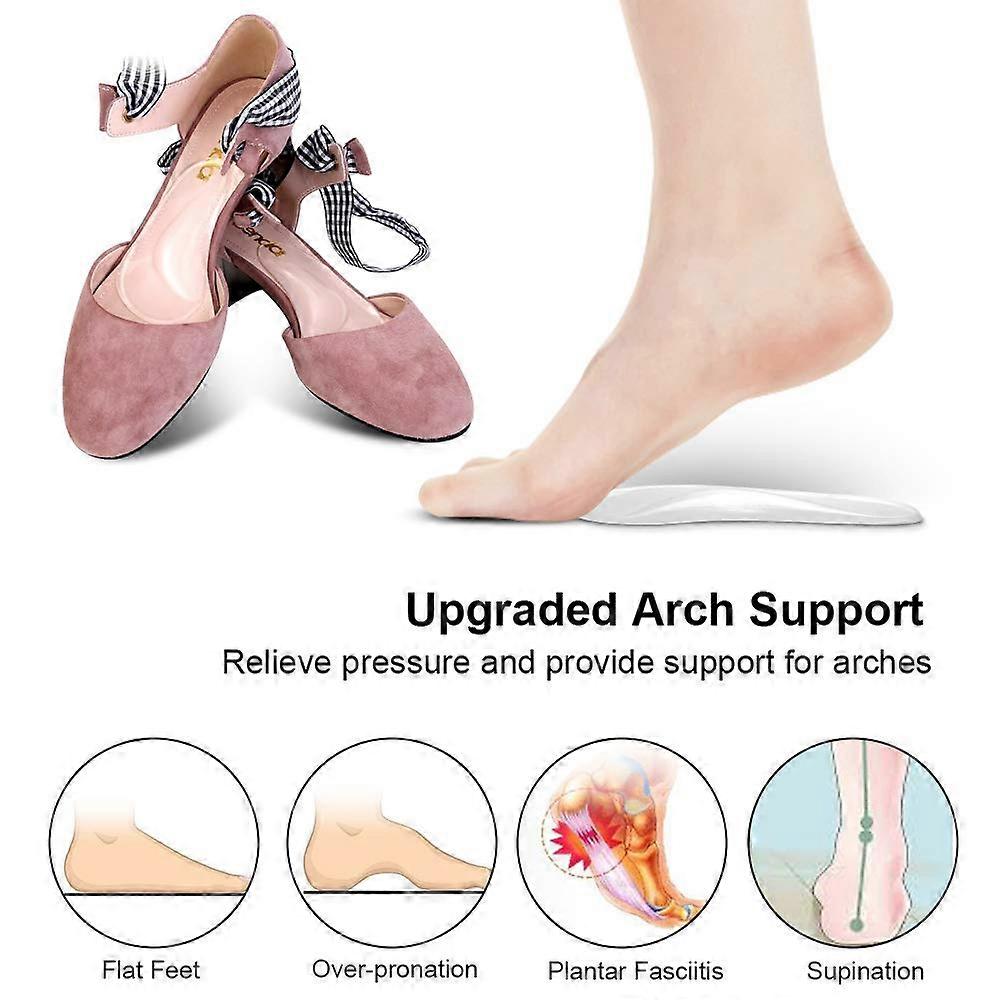 Flat Foot Arch Support Insoles, Flat Foot Corrector Metatarsal Cushion ...