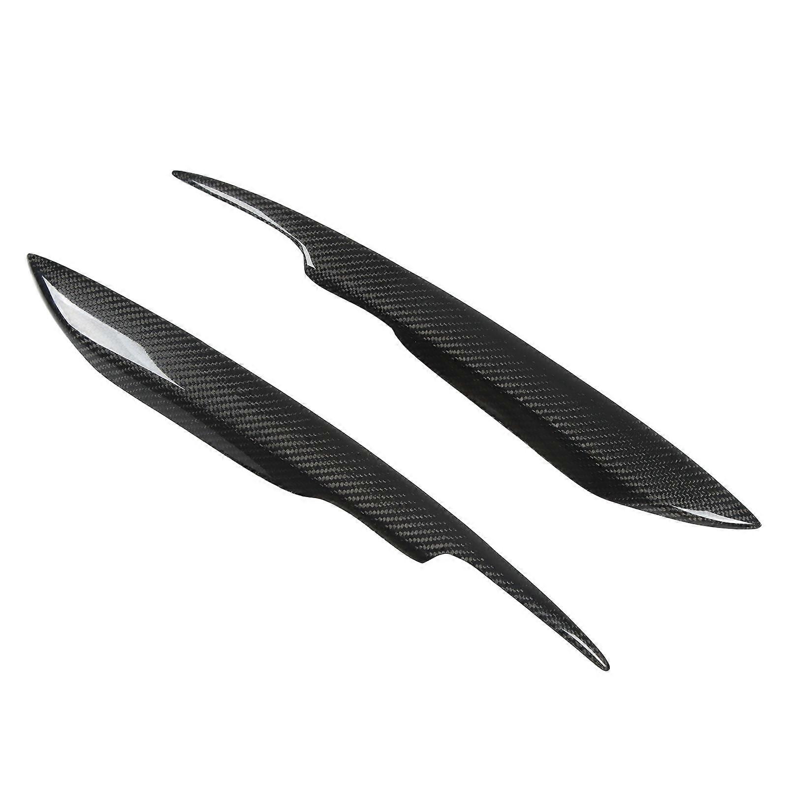 Car Front Headlight Eyebrows Decorative Headlamp Eyebrow Stickers ...