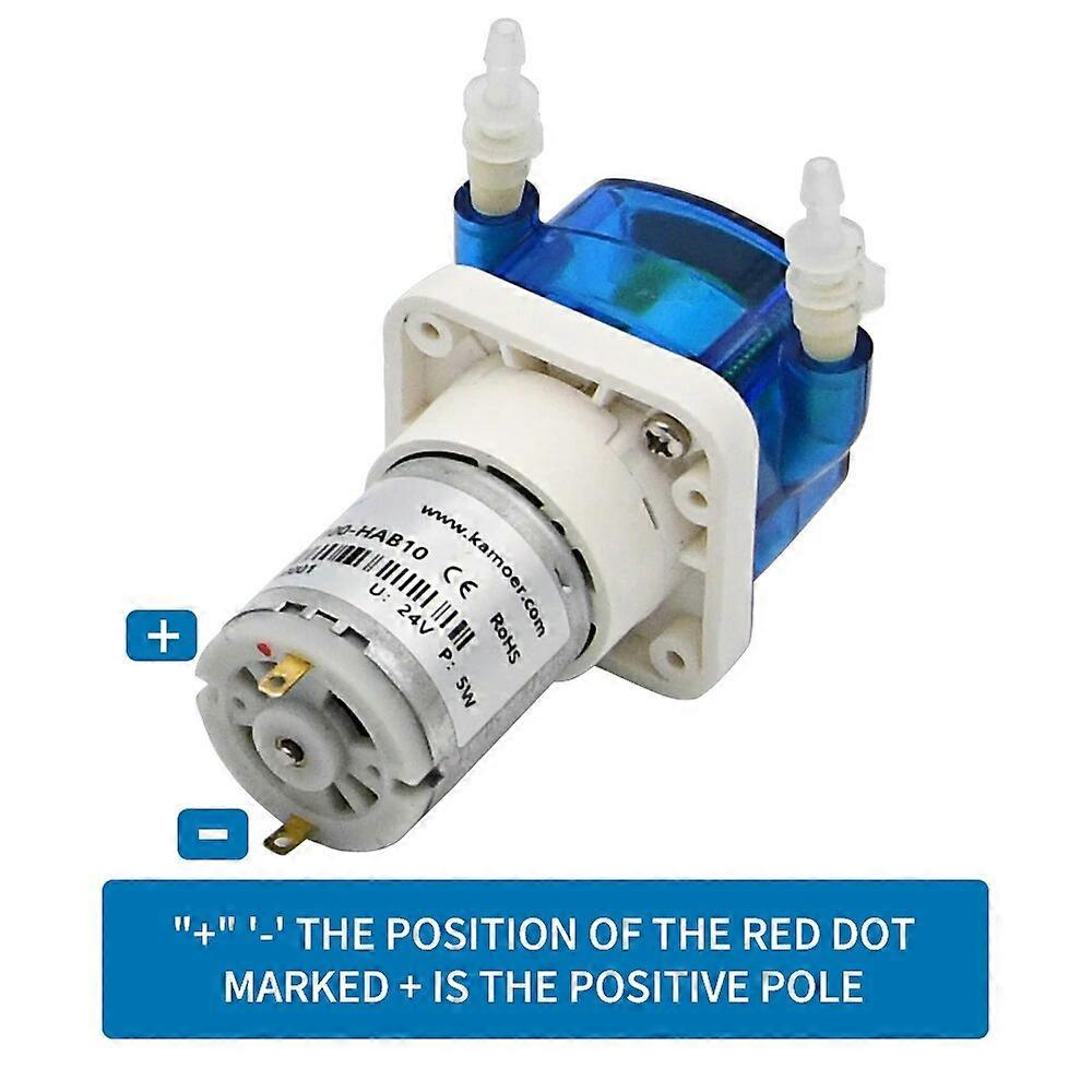 Kamoer 0-180ml/min KPHM100 Peristaltic Pump 24V Stepper/DC Motor Zero ...