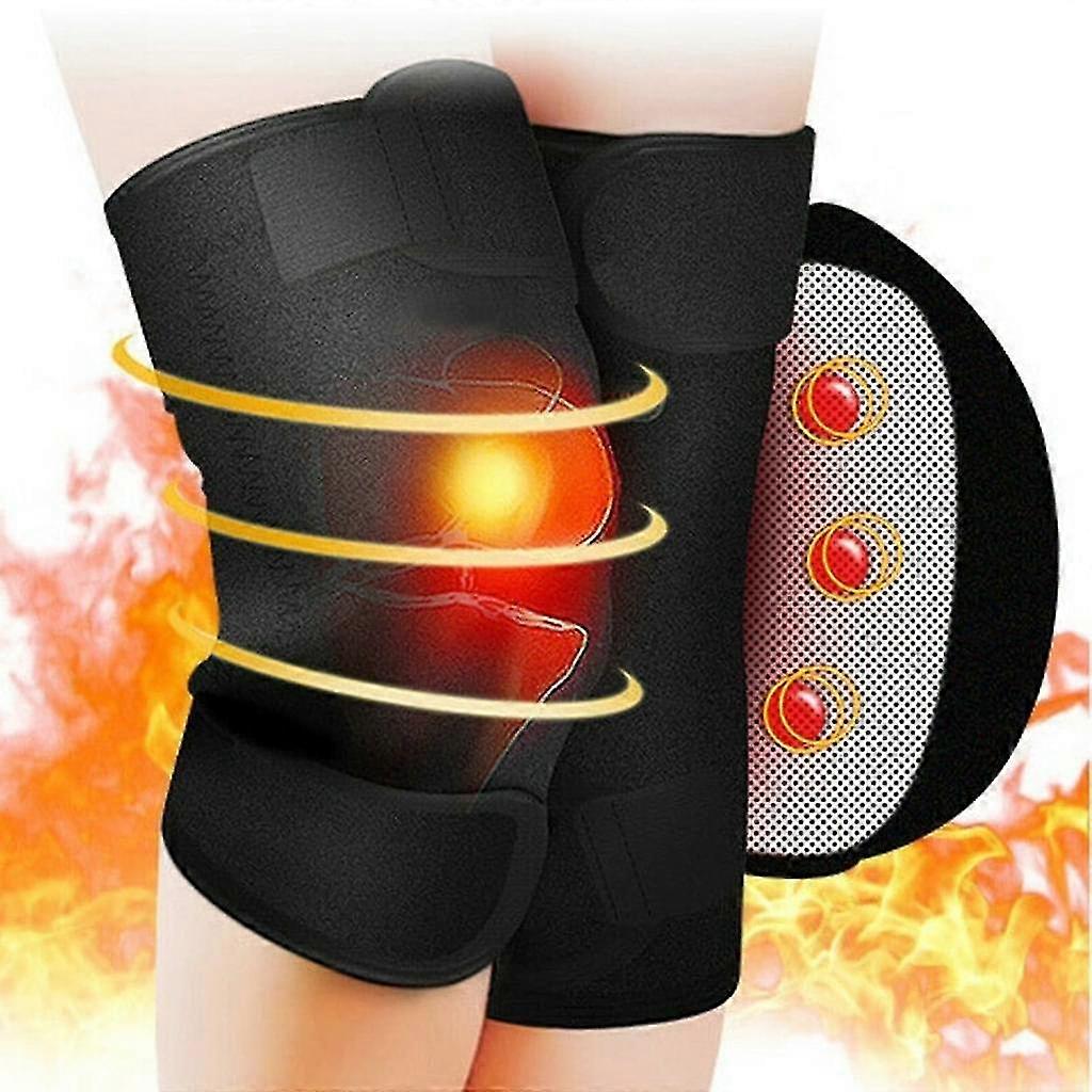 Electric Knee Massager, Wireless Knee Brace Knee Pads With Heat Therapy ...