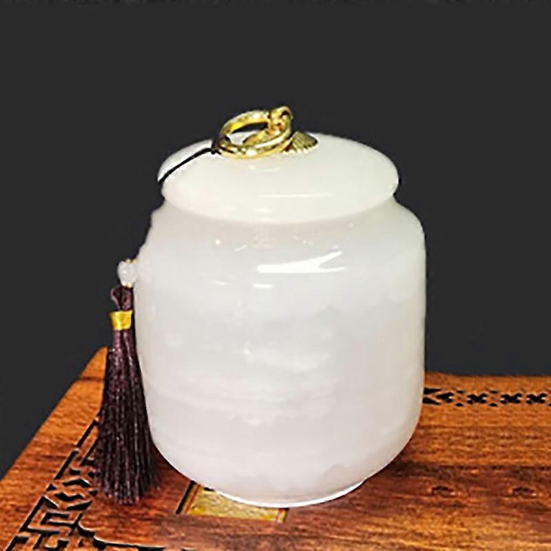 Natural Stone Jade Pet Ash Urns Customized Coffin Small Animals Funeral ...