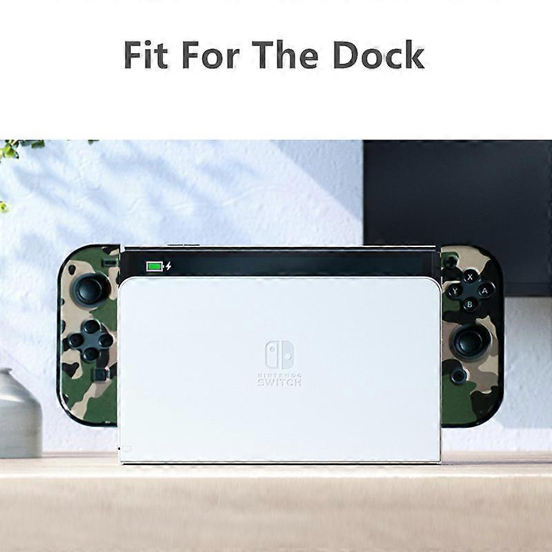 Dockable Flip Cover Shell For Nintendo Switch OLED Model PC Protective ...