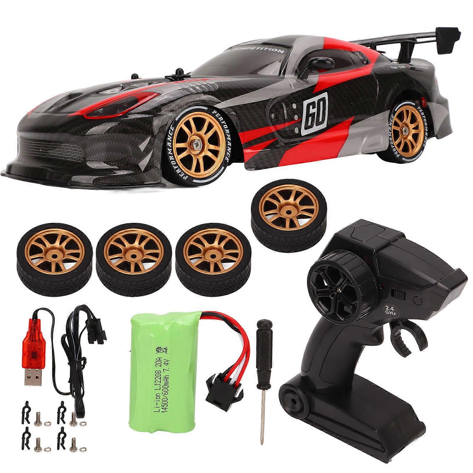 1/16 High Speed RC Car Four Wheel Drive 2.4GHz Drifting RC Car for Over ...