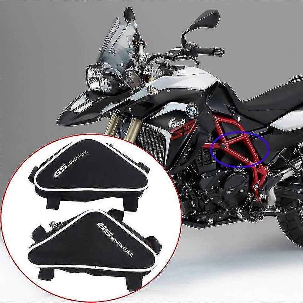 Motorcycle Frame Crash Bar Waterproof Bag Repair Positioning Tool Bags ...