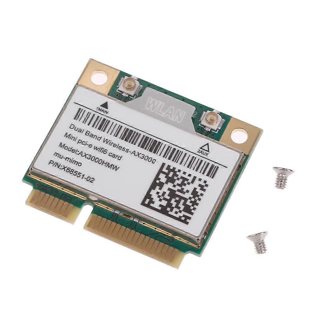 AX200HMW Dual Band WiFi 6 Card 802.11ac ax Wireless Mini PCI-E Network ...