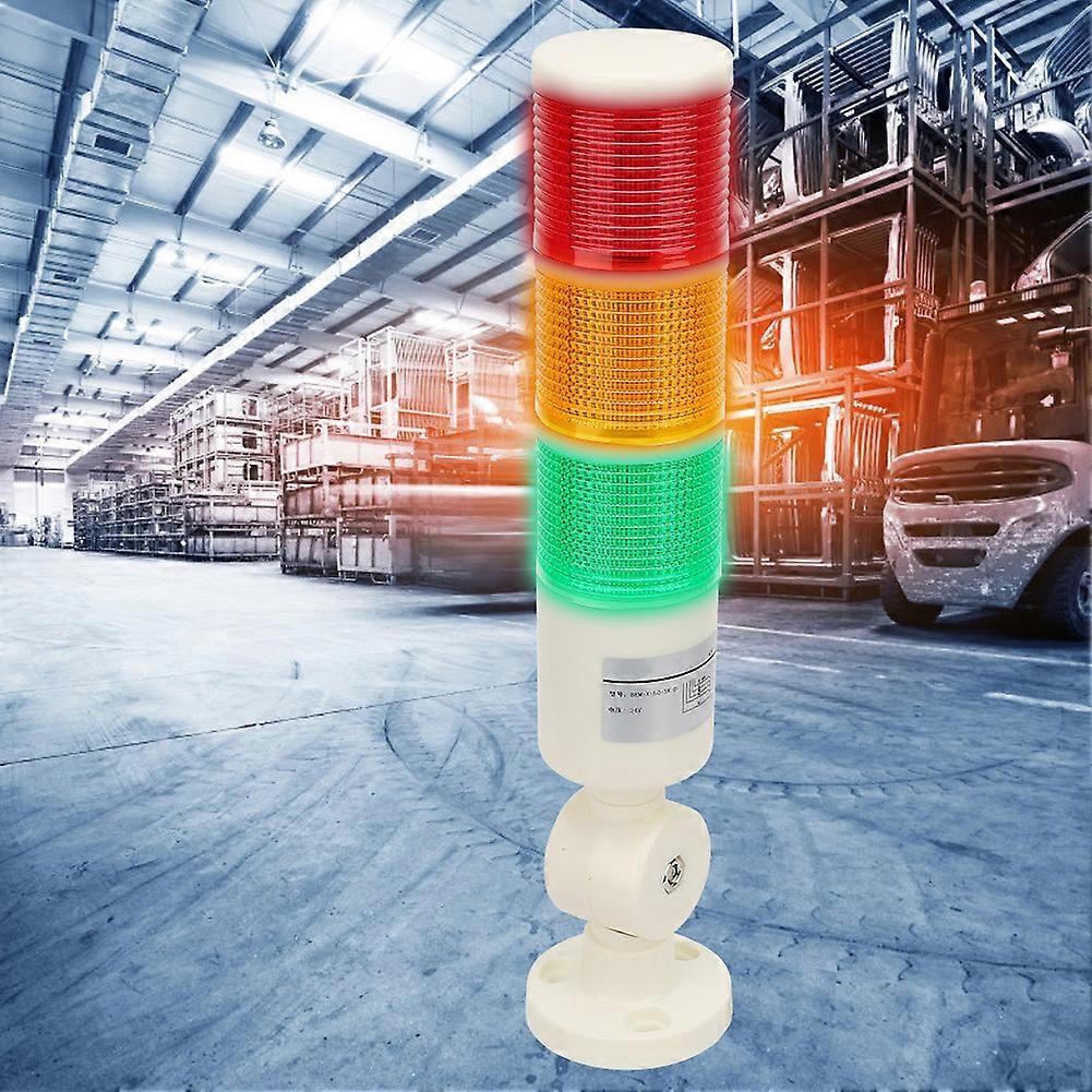 Red /Green/Orange CNC Machine Warning LED Indicator Alarm Signal Light ...