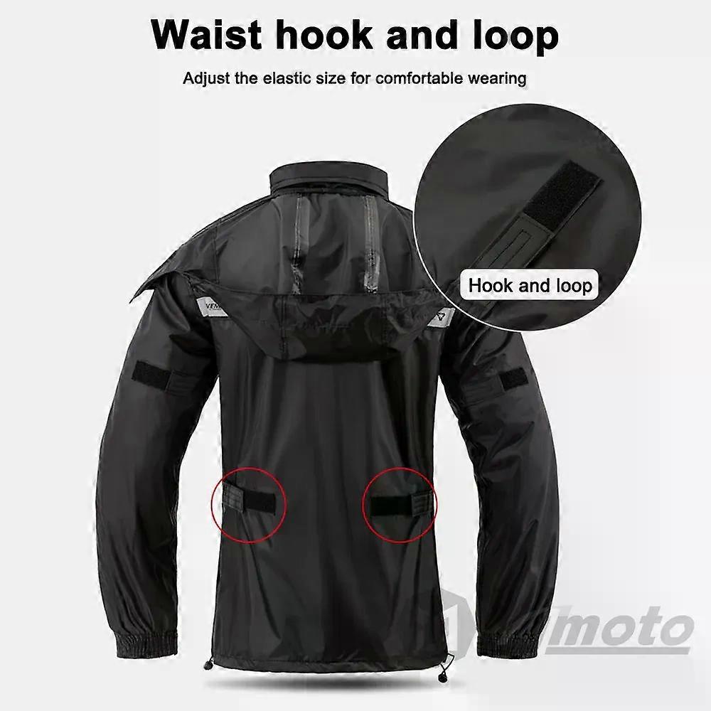 Motorcycle Raincoat Waterproof Motorcycle Rider Raincoat Suit Moto ...