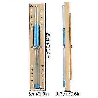 Sauna Timer 15-minute Hourglass - Wooden Rotatable Sand Timer For ...