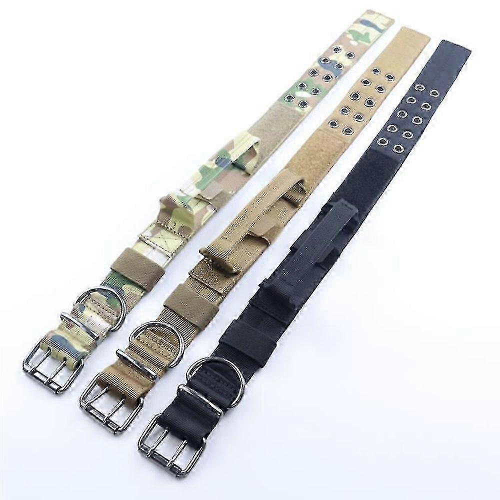 Tactical Dog Collar Military Nylon Heavy Duty Metal Buckle With Control ...