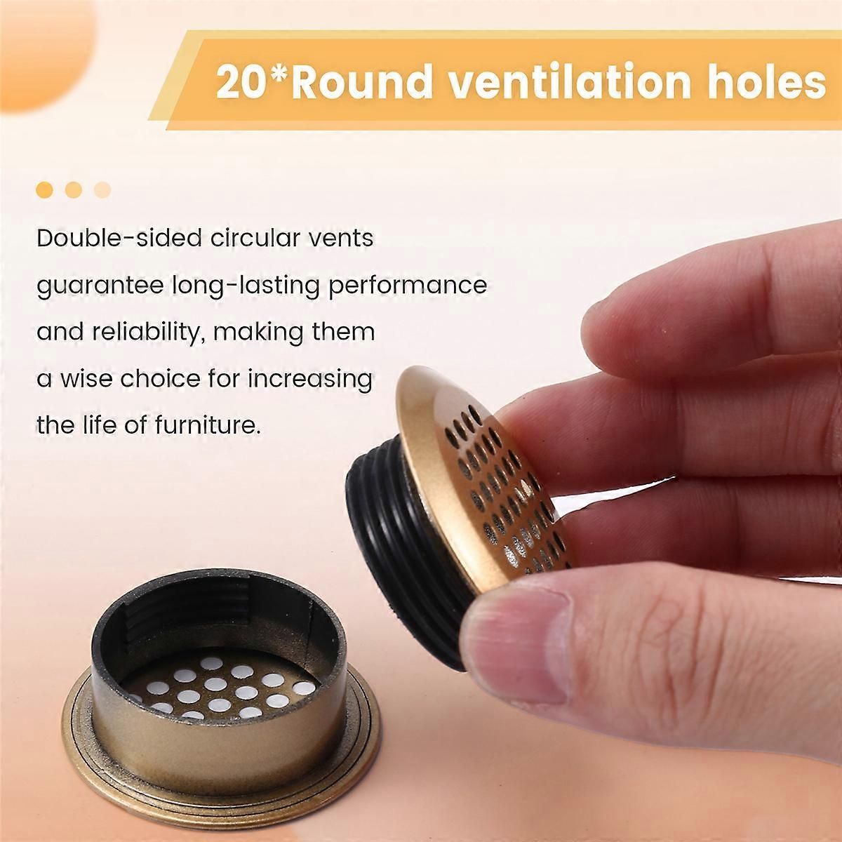 Double-Sided Circular Air Vent Furniture Cabinet Shoe Cabinet Circular ...