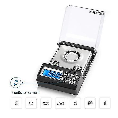 High Precision Professional Digital Milligram Scale 20g/0.001g | Fruugo UK