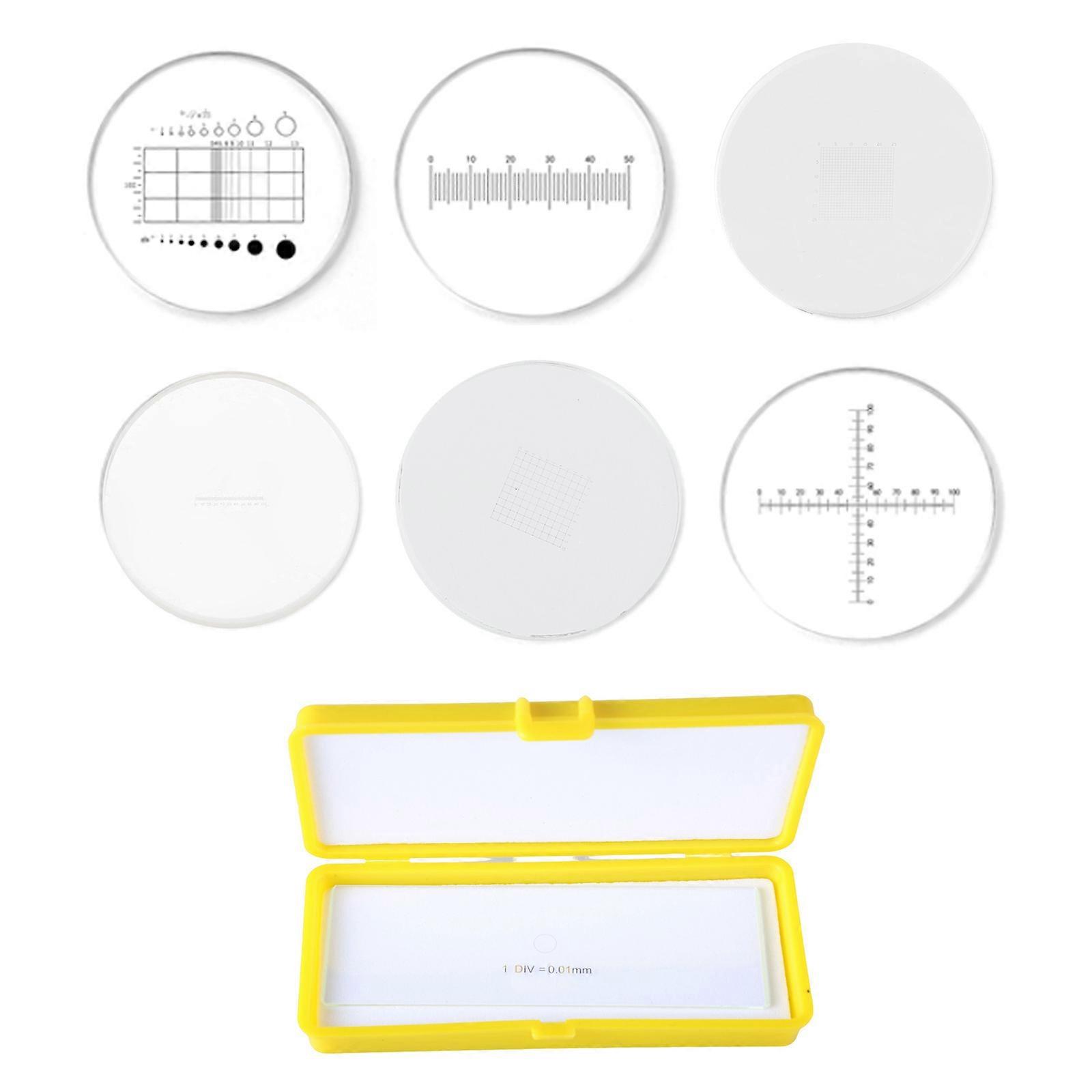 High Precision Microscope Calibration Slide Ocular Reticle Stage ...
