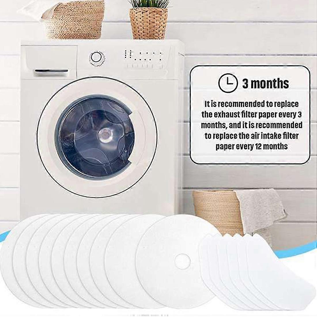 30 Pieces Clothes Dryer Exhaust Filter,Universal Portable Dryer Lint ...