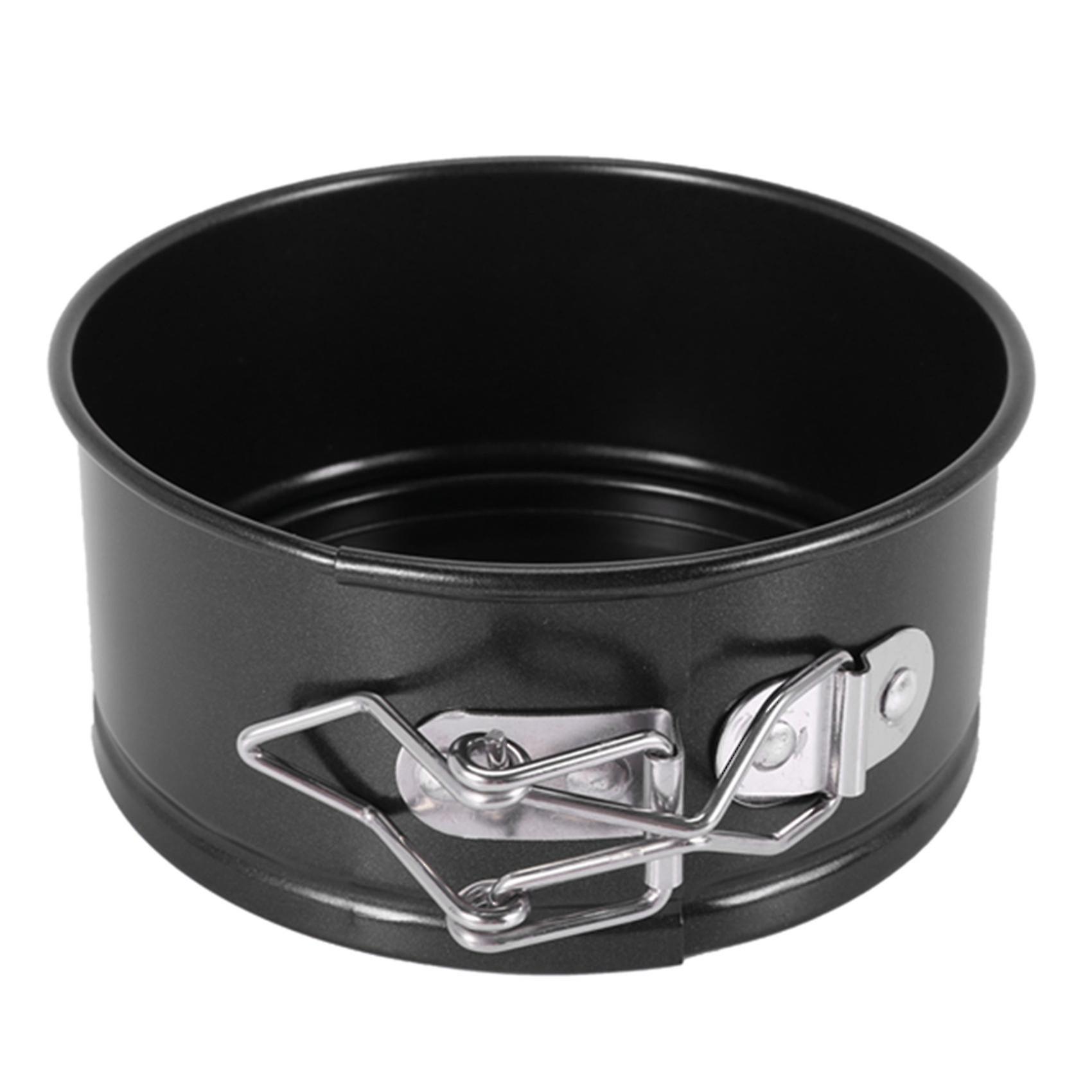 4-inch Mini Springform Pan Set - 4 Piece Small Nonstick Cheesecake Pan ...