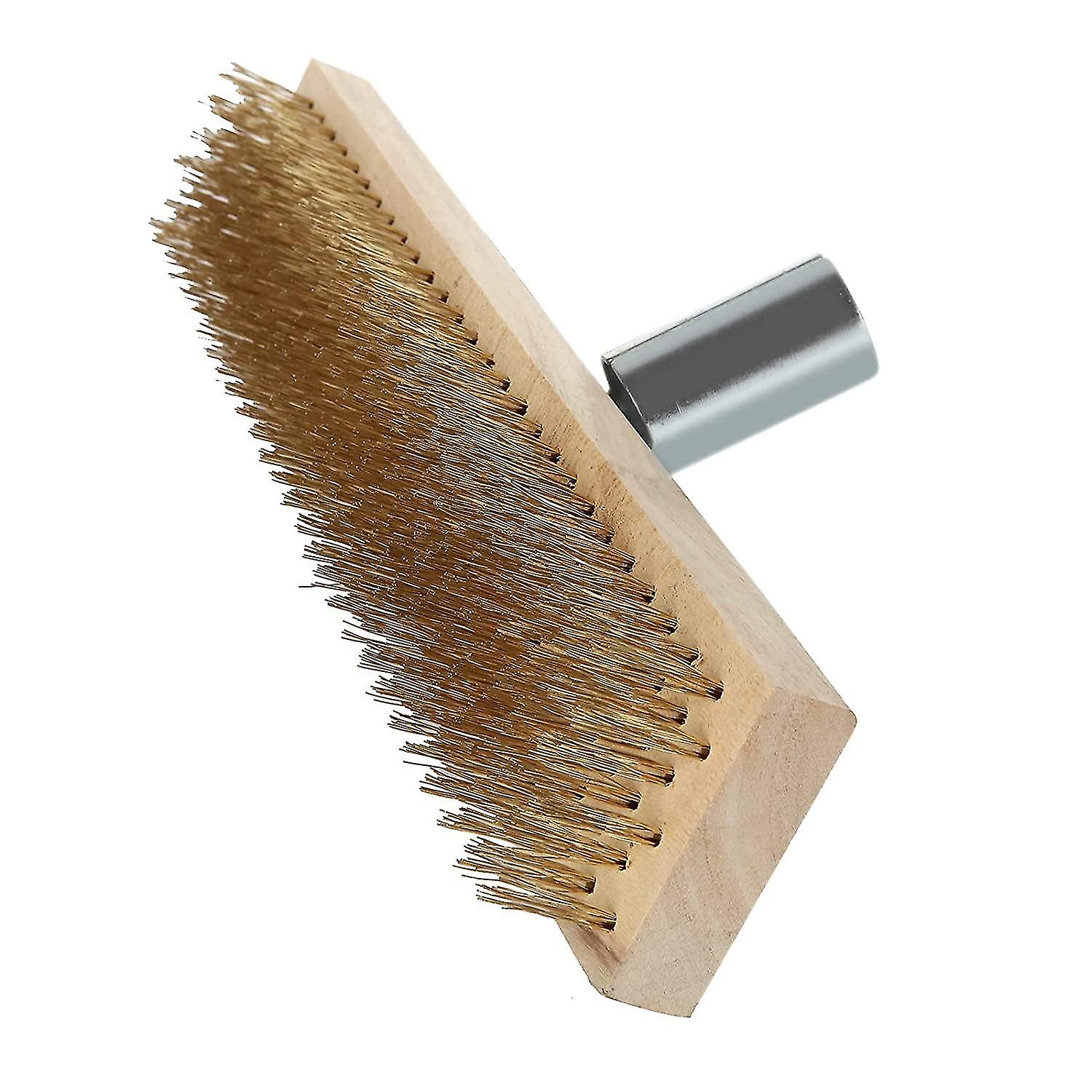 2pcs 12" Stiff Steel Wire Broom Head, Sweeping Brush, Heavy Duty ...
