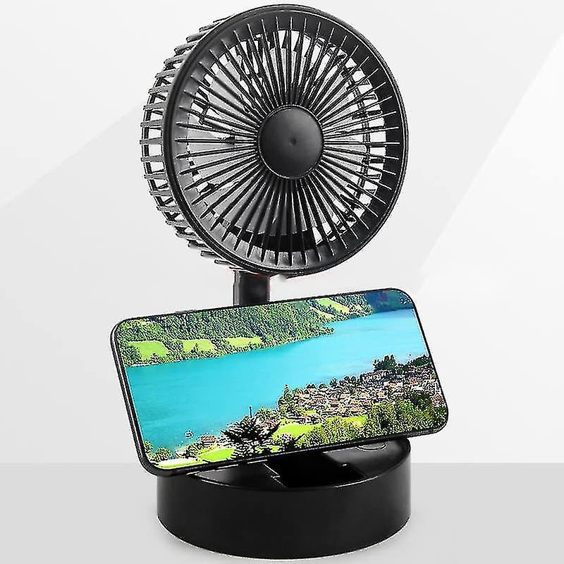 Portable Mini Fan Rechargeable Foldable Small Noise Free Retractable ...