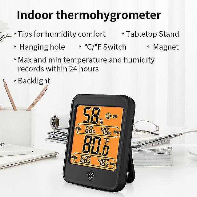 Indoor Outdoor Thermometer Wireless Hygrometer,inside Outside ...