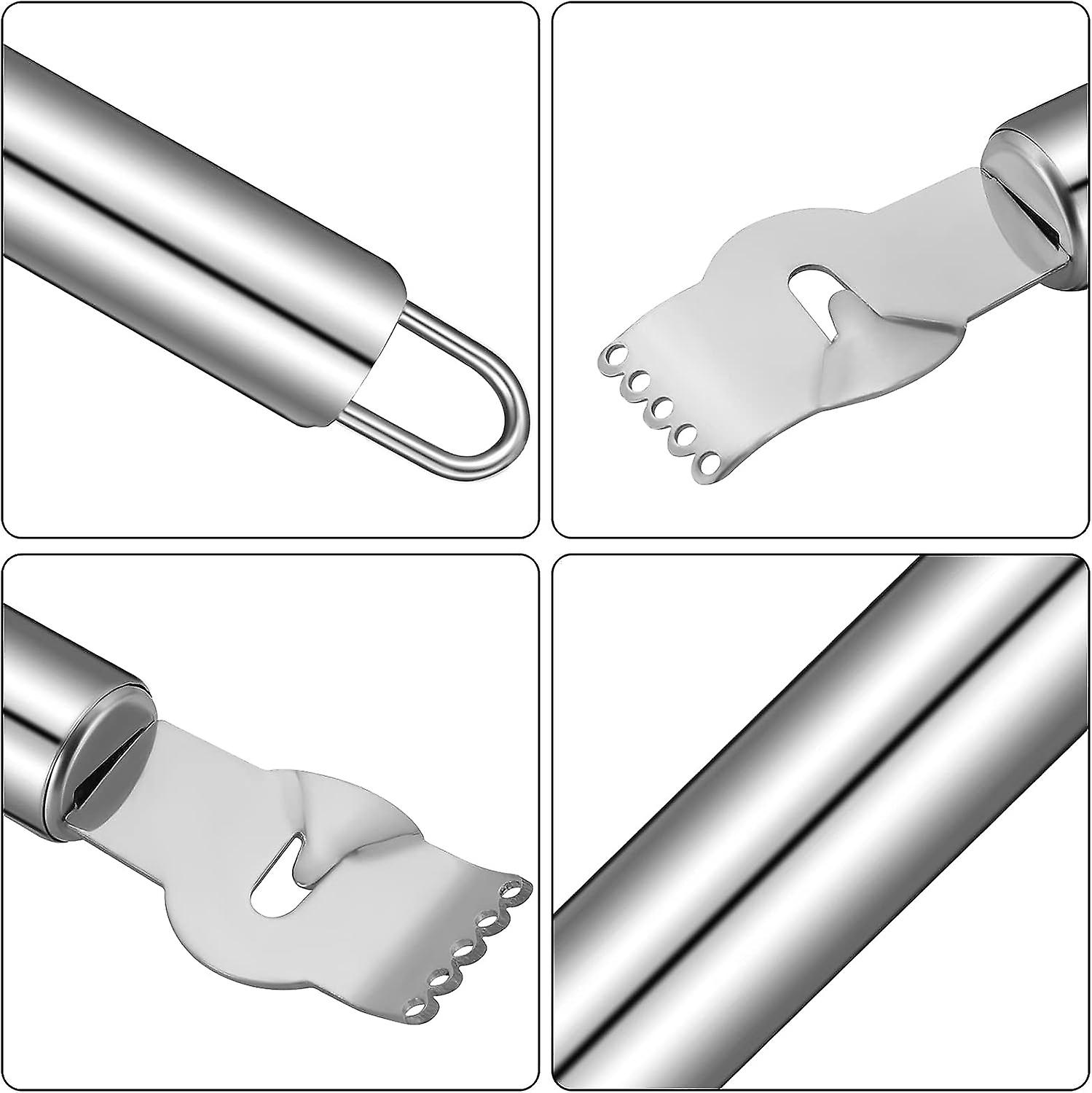 2 Piece Lemon Zest Peeler, Professional Lemon Zester With Cinnamon ...