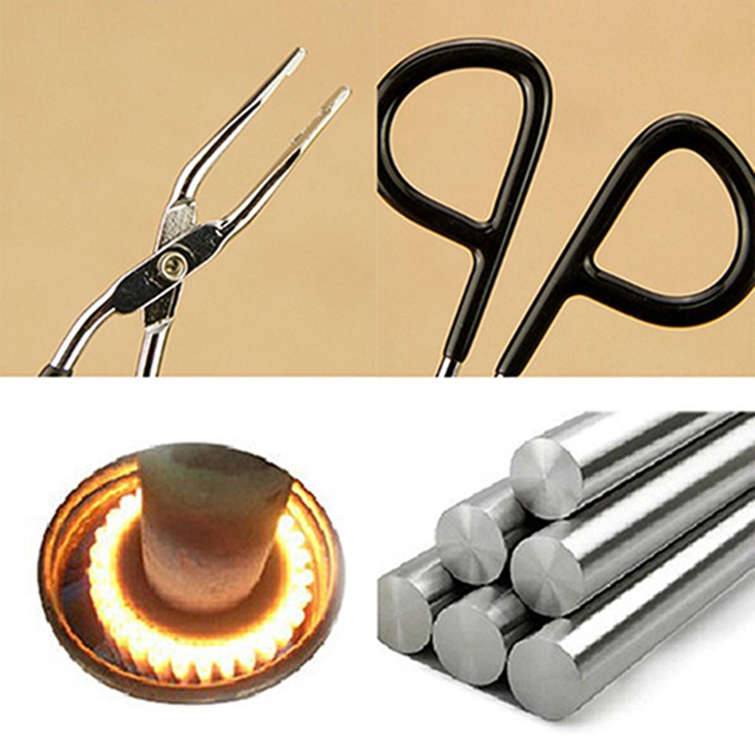 5 x Practical Flat Tip Eyebrow Tweezer Clamp Clipper Makeup Scissor ...