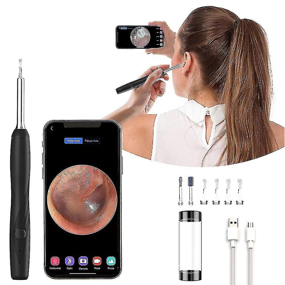 Ear Wax Removal Kit Led Hd Camera Endoscope Otoscope Earpick Earwax ...