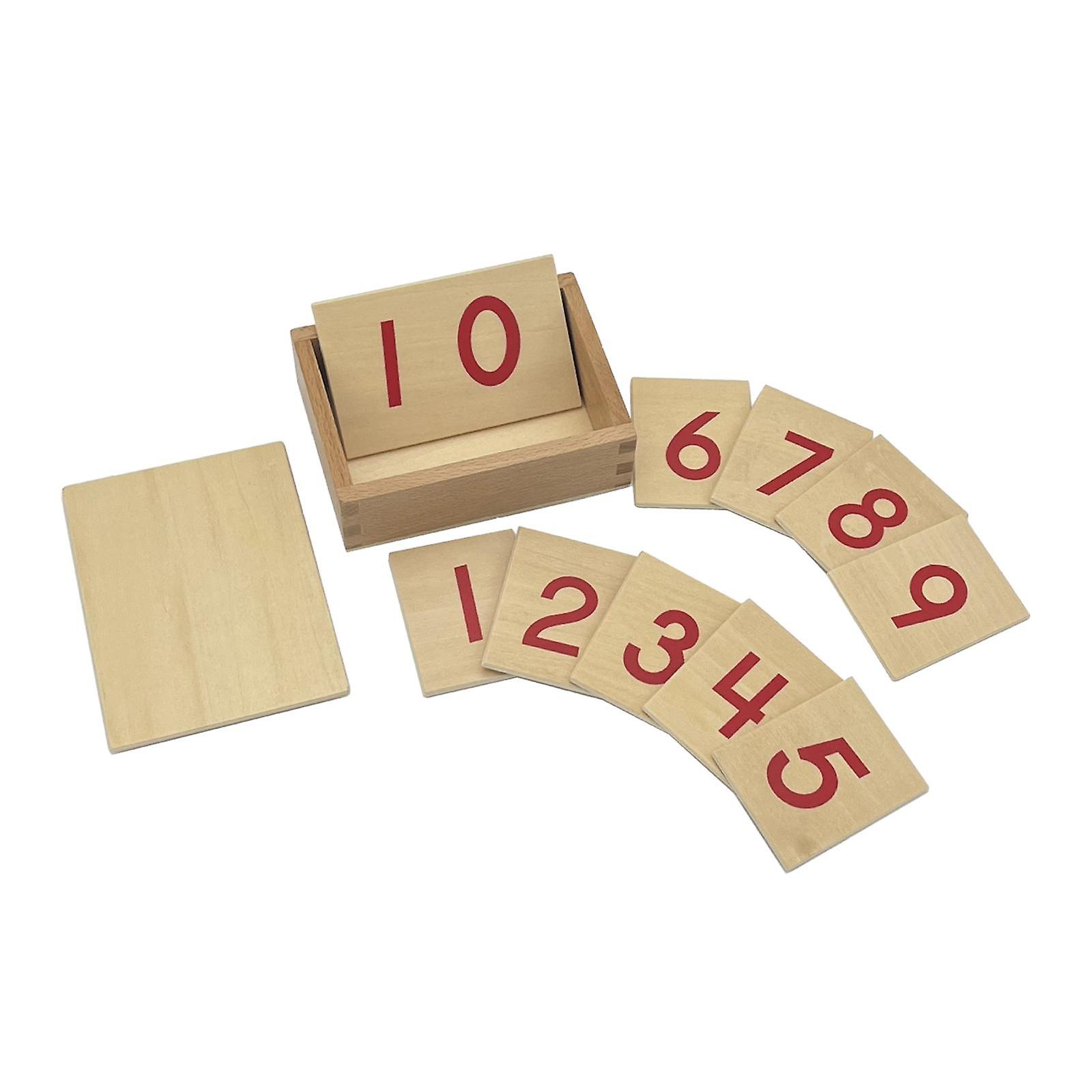 Small Number Cards Observation Skill Easy to Clean Math Number Cards ...