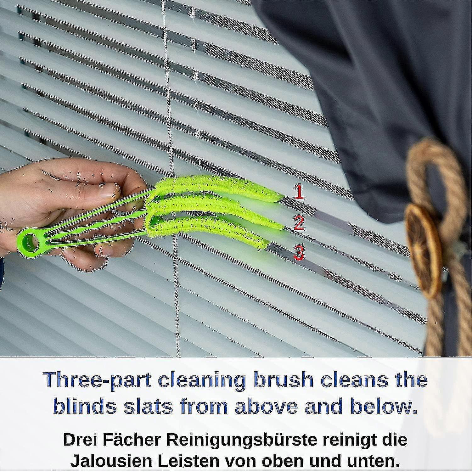 Cleaning Brush For Blinds, Blinds And Slats - Set Of 1 + 1 Compact ...