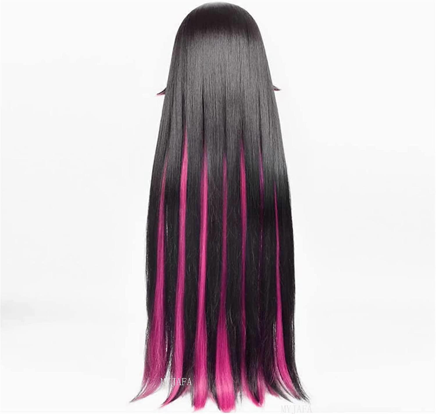 Genshin Impact Columbina Cosplay Wig Damselette Colombina Fatui 105cm ...