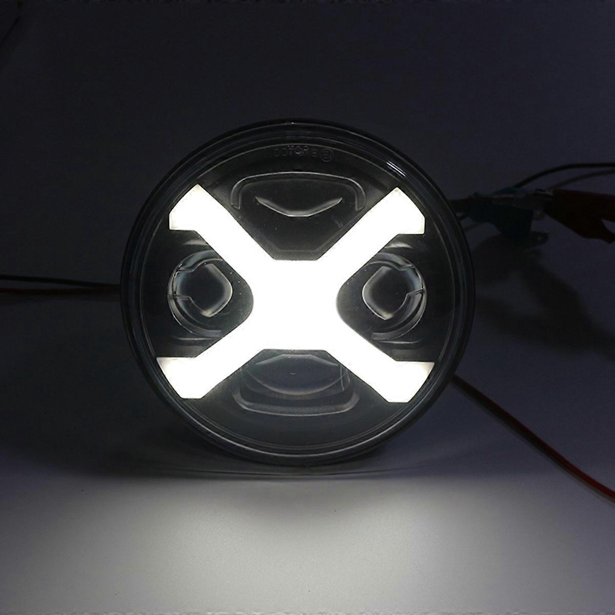 Motorcycle 5.75 Inch Round Led Headlight 40W 5-3/4Inch Headlight for ...