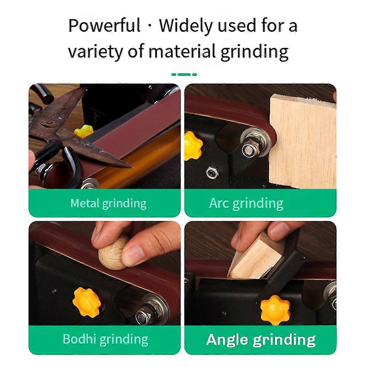 250W 775 Mini Belt Sander Electric Bench Grinder Sanding Machine 7 ...