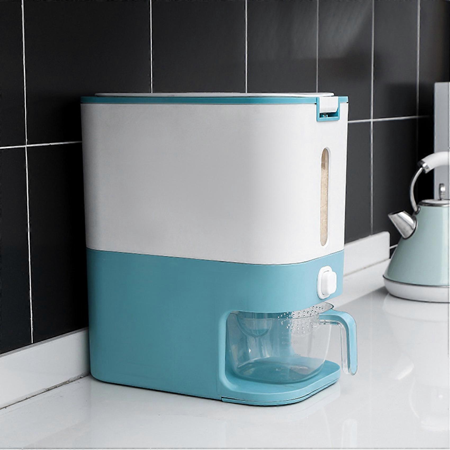 Automatic Rice Dispenser Large Grain Container Storage with Lid ...