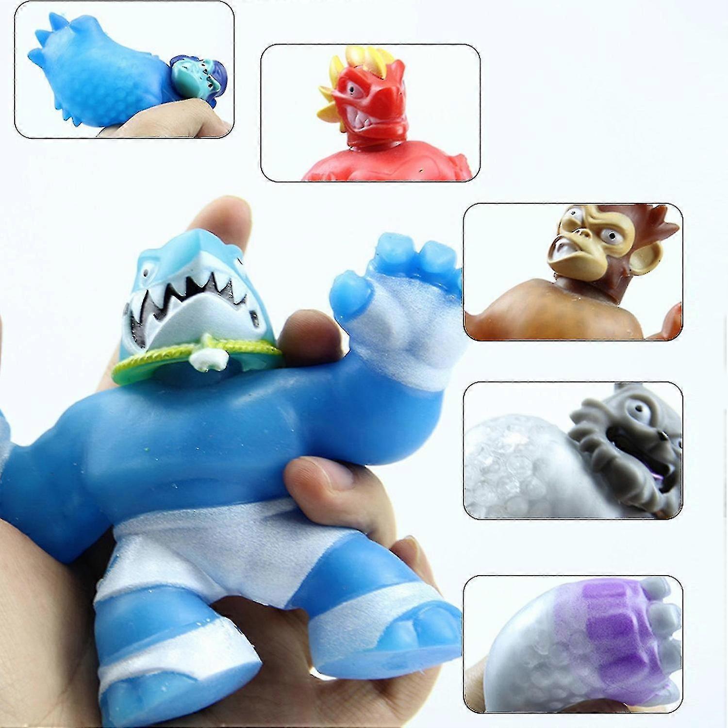 Heroes Of Goo Jit Zu Super Stretchy Figure Toy Elastic Super Soft Goo ...