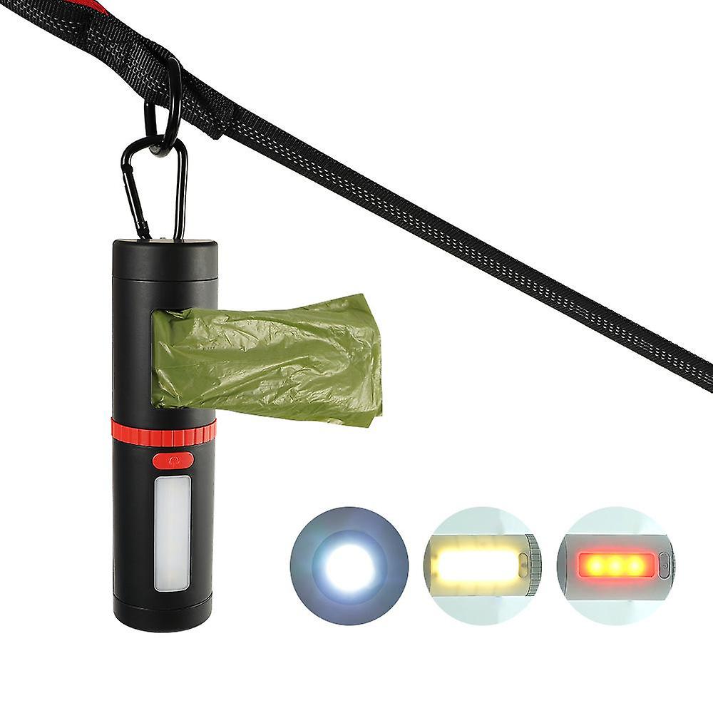 Outdoor pet supplies led explosion-proof flashlight multifunctional pet ...