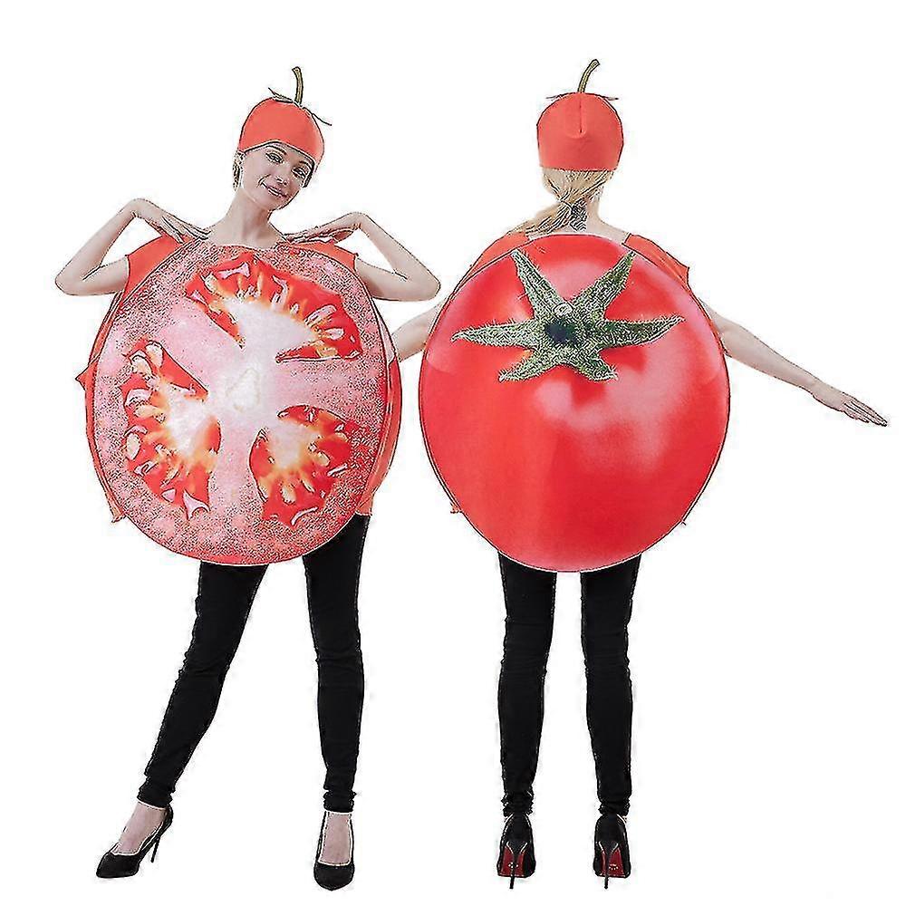 Halloween Costumes Adult Women And Men Fruit Vegetables Slicing Cosplay ...