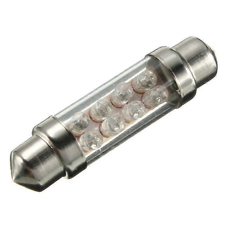 42mm Car Interior 8led Light Bulb Blue Festoon Dome Led Light Bulb Lamp ...