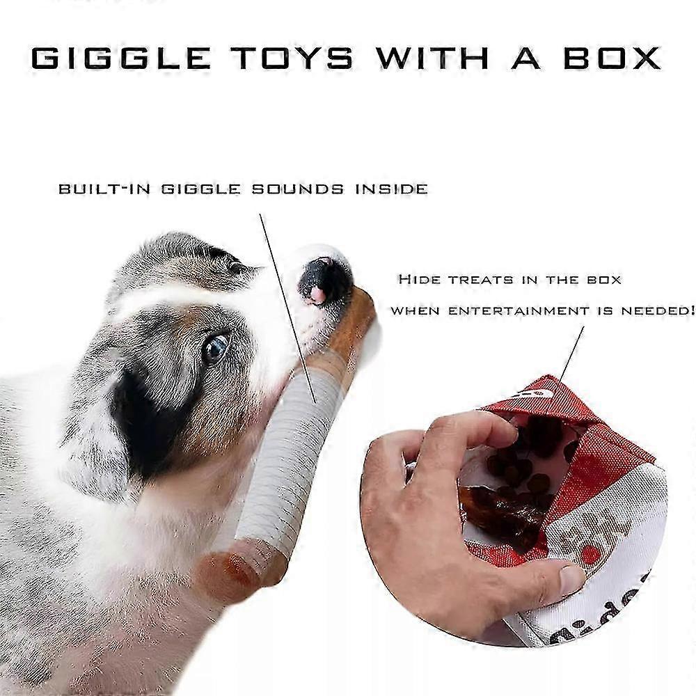 Interactive Giggles Stick Dog Toy, Cigarette Dog Toy, Squeaky Cigar ...