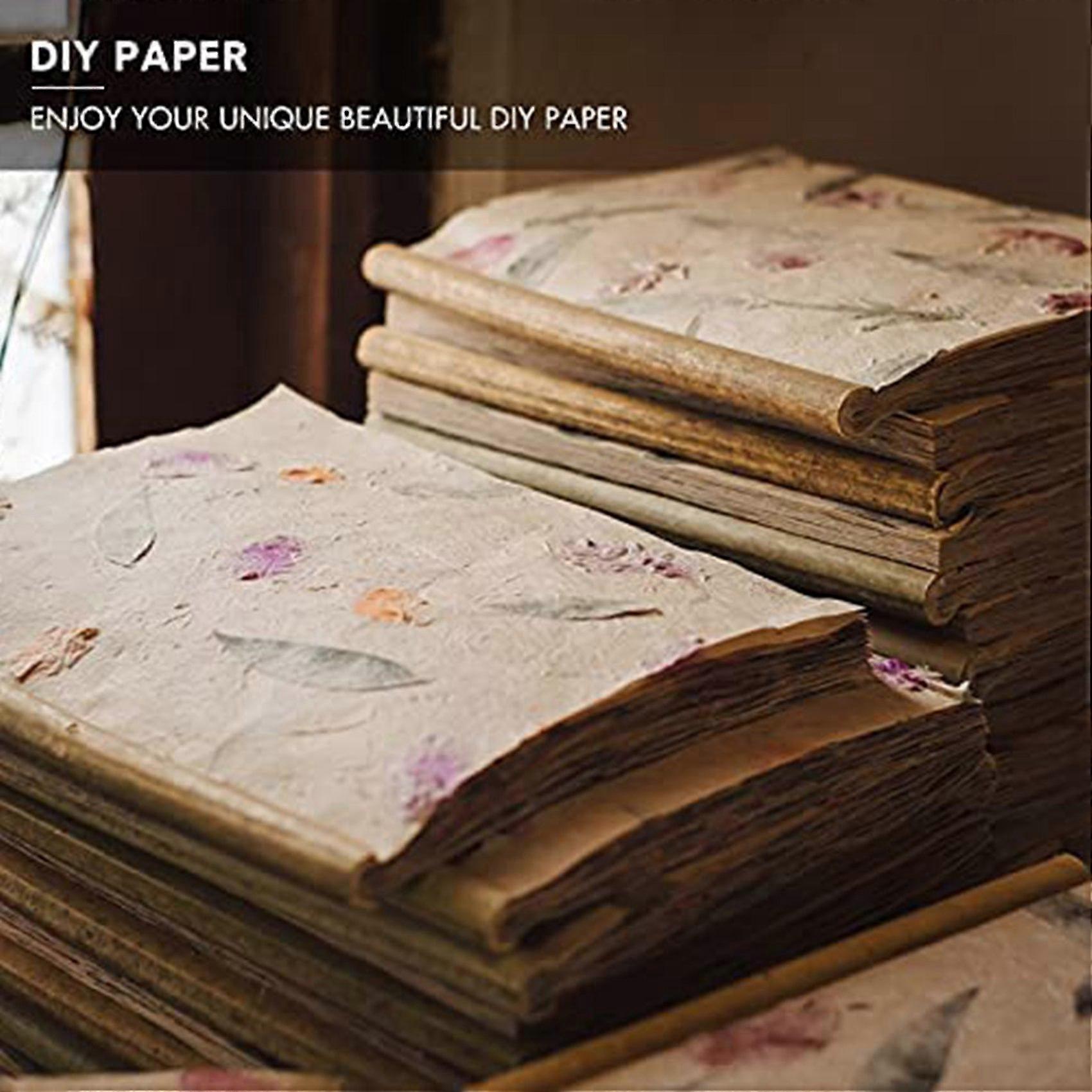 3 Pieces Paper Wooden Paper Mold Making Screen Kit 3 Size Frames For ...