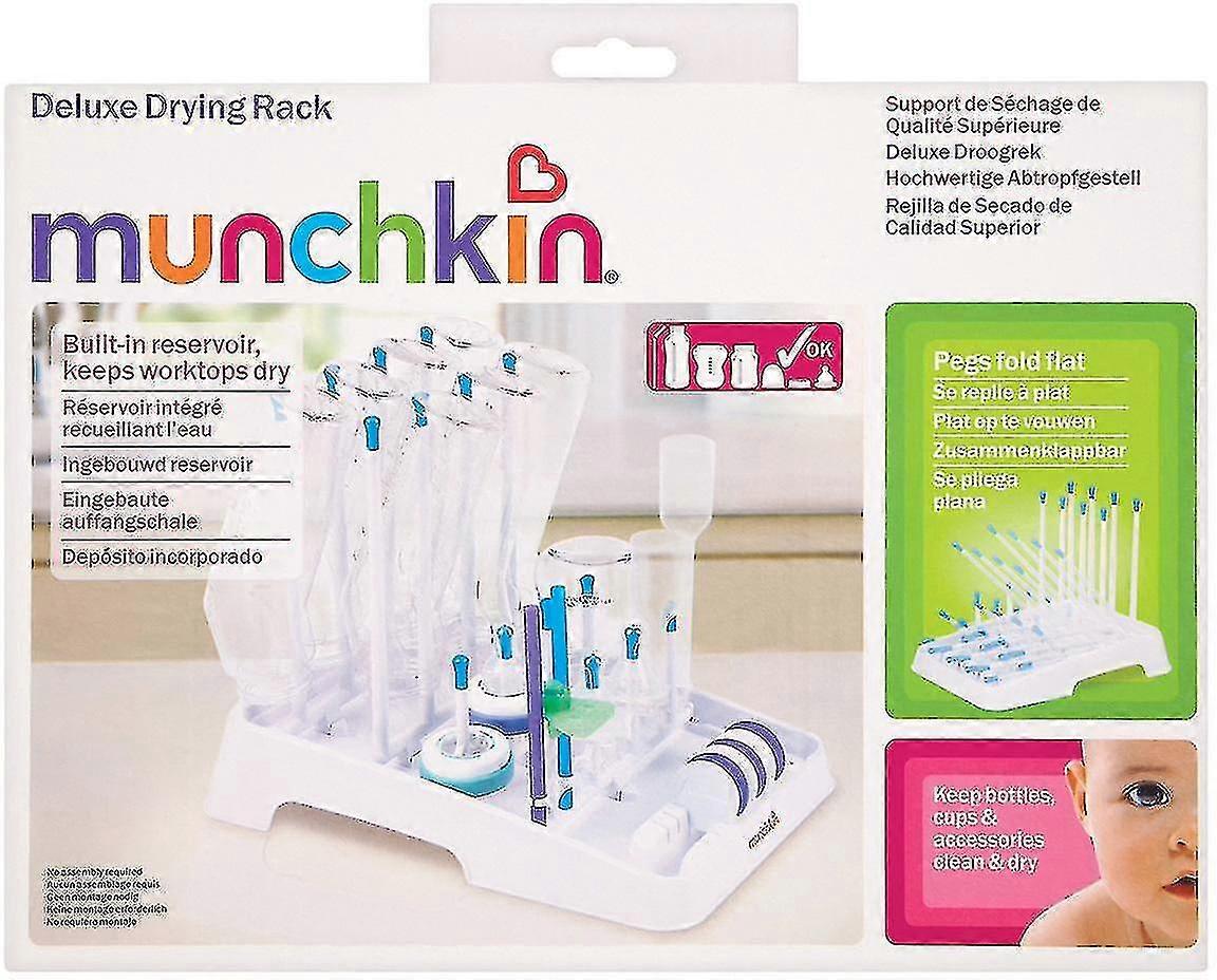 Munchkin Deluxe Bottle Drying Rack | Fruugo UK