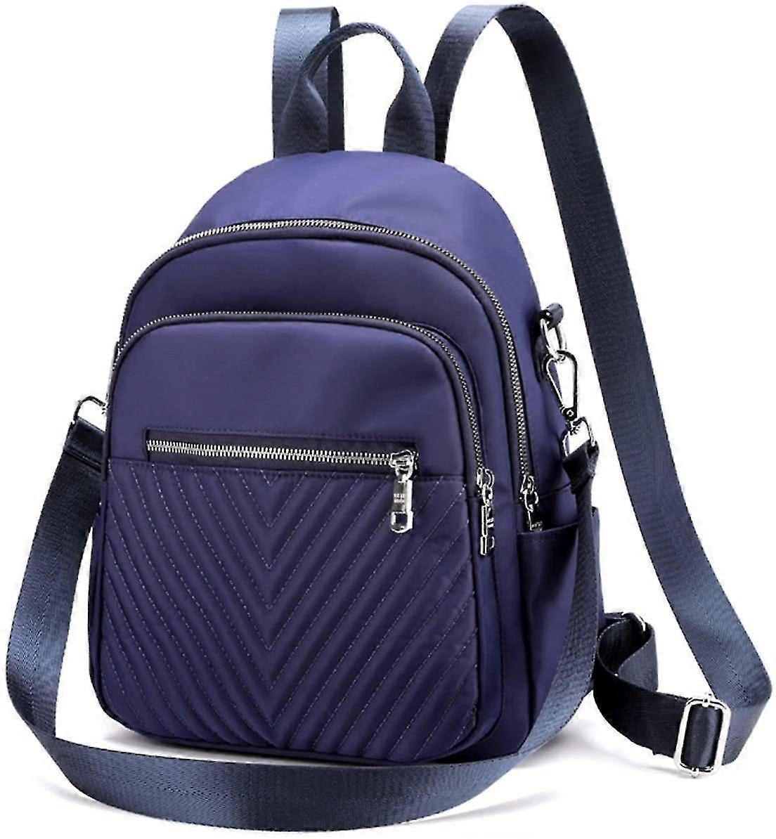 Backpack Womens Shoulder Bag 2 In 1 Nylon Waterproof Backpack Small ...