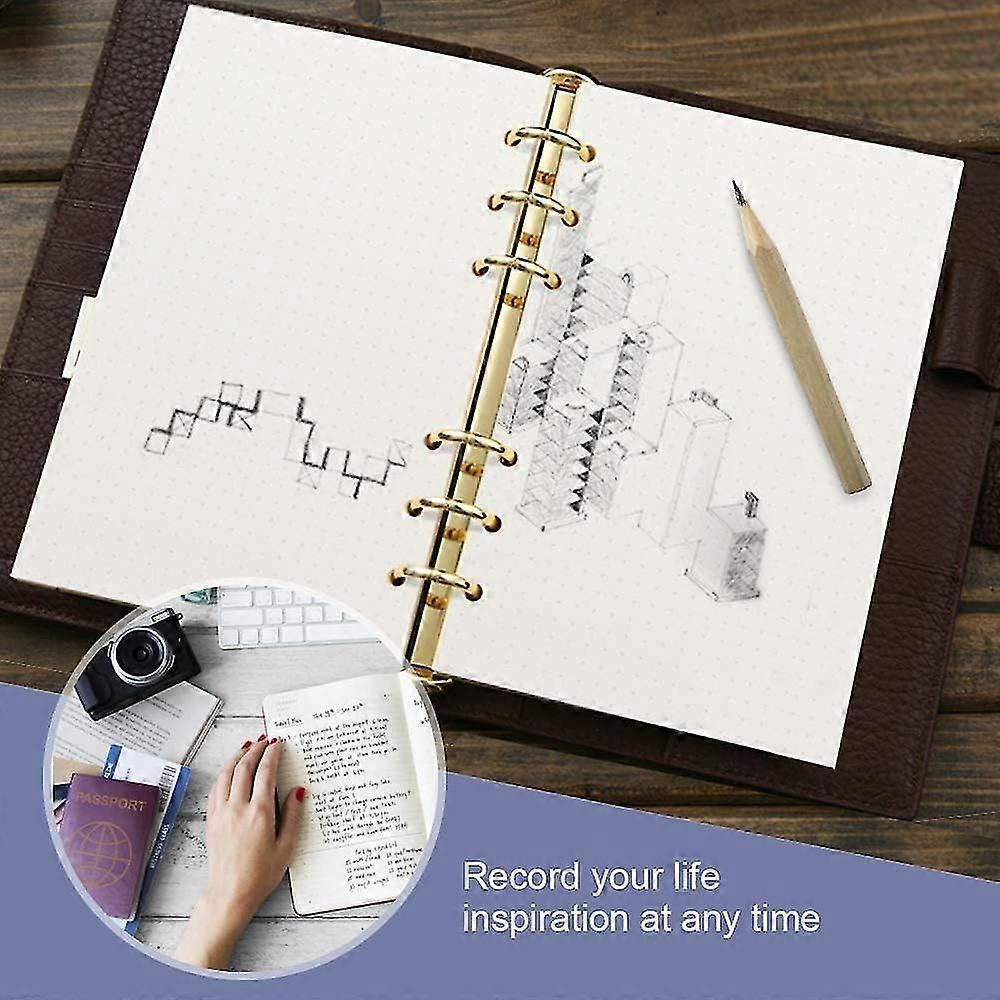 270 SheetsPages Dotted Paper Refills, Notebook Binder Insert Dots Paper ...