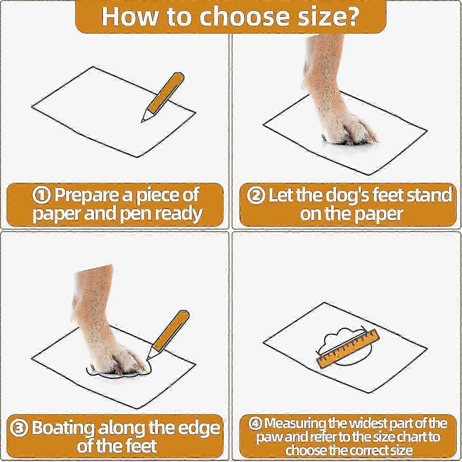 Dog Shoes For Small Medium Dogs, Waterproof Dog Booties Paw Protector ...