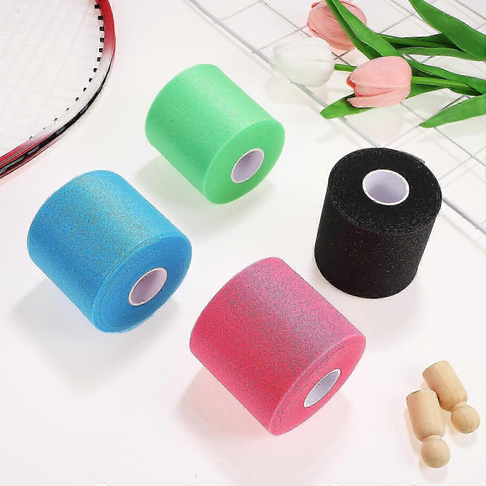 4 Rolls Pre Wrap Tapes Athletic Baseball Wrist Tape Athletic Tape Pre ...