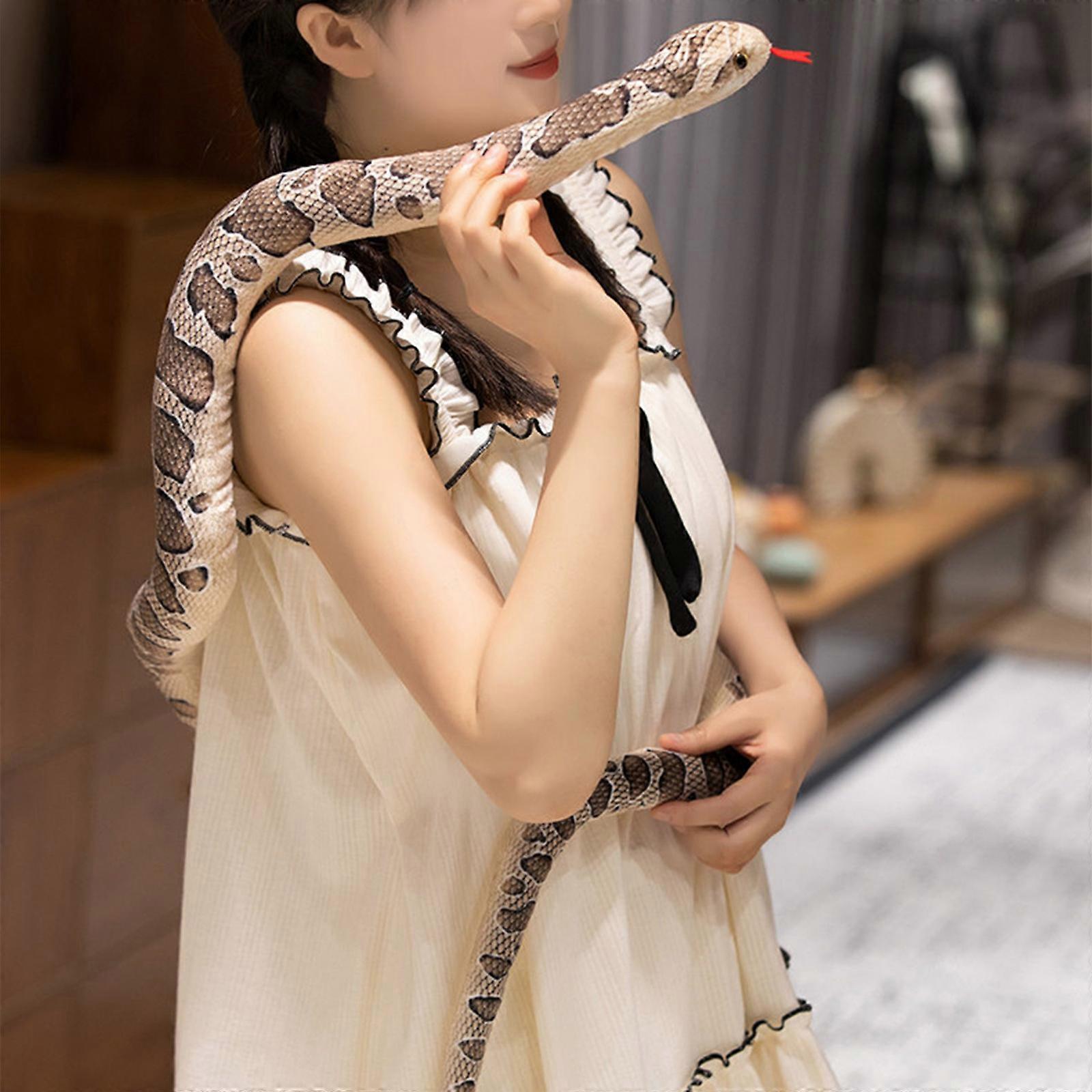 In Snake For Kids Zoologist Halloween Costume Lifelike Stuffed Snake ...
